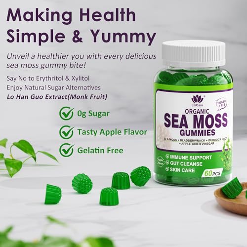 sea moss gummies for skin health