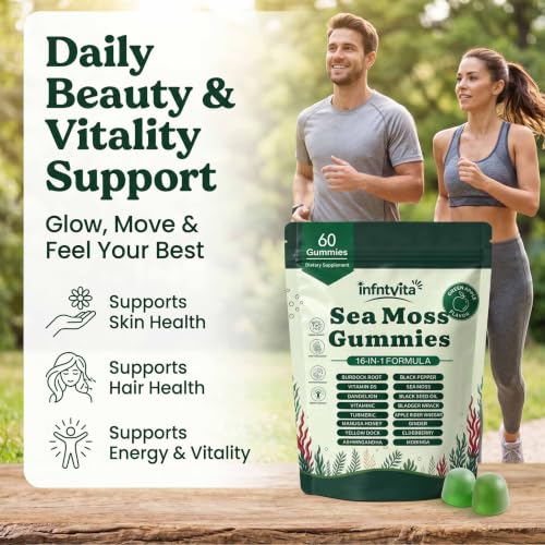 sea moss gummies for skin health