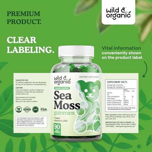 sea moss gummies for skin health