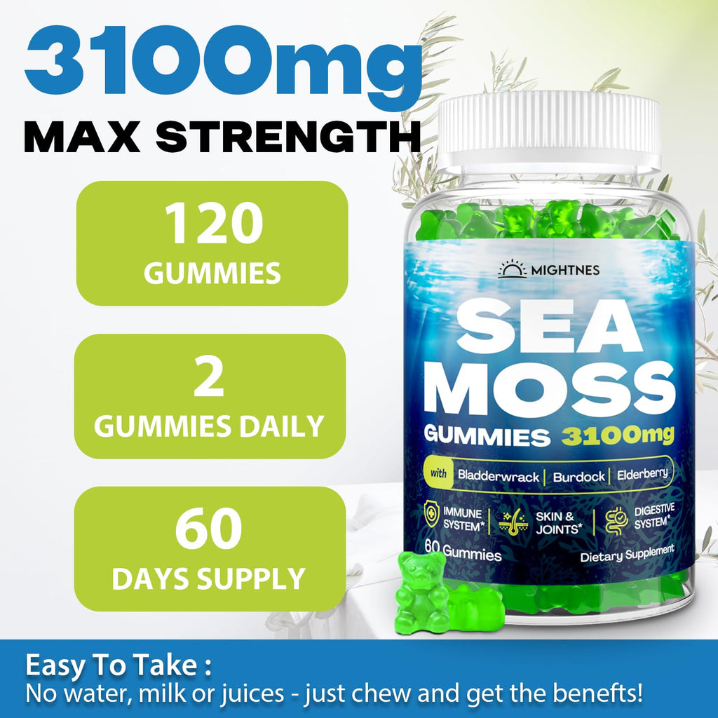 sea moss gummies for skin health