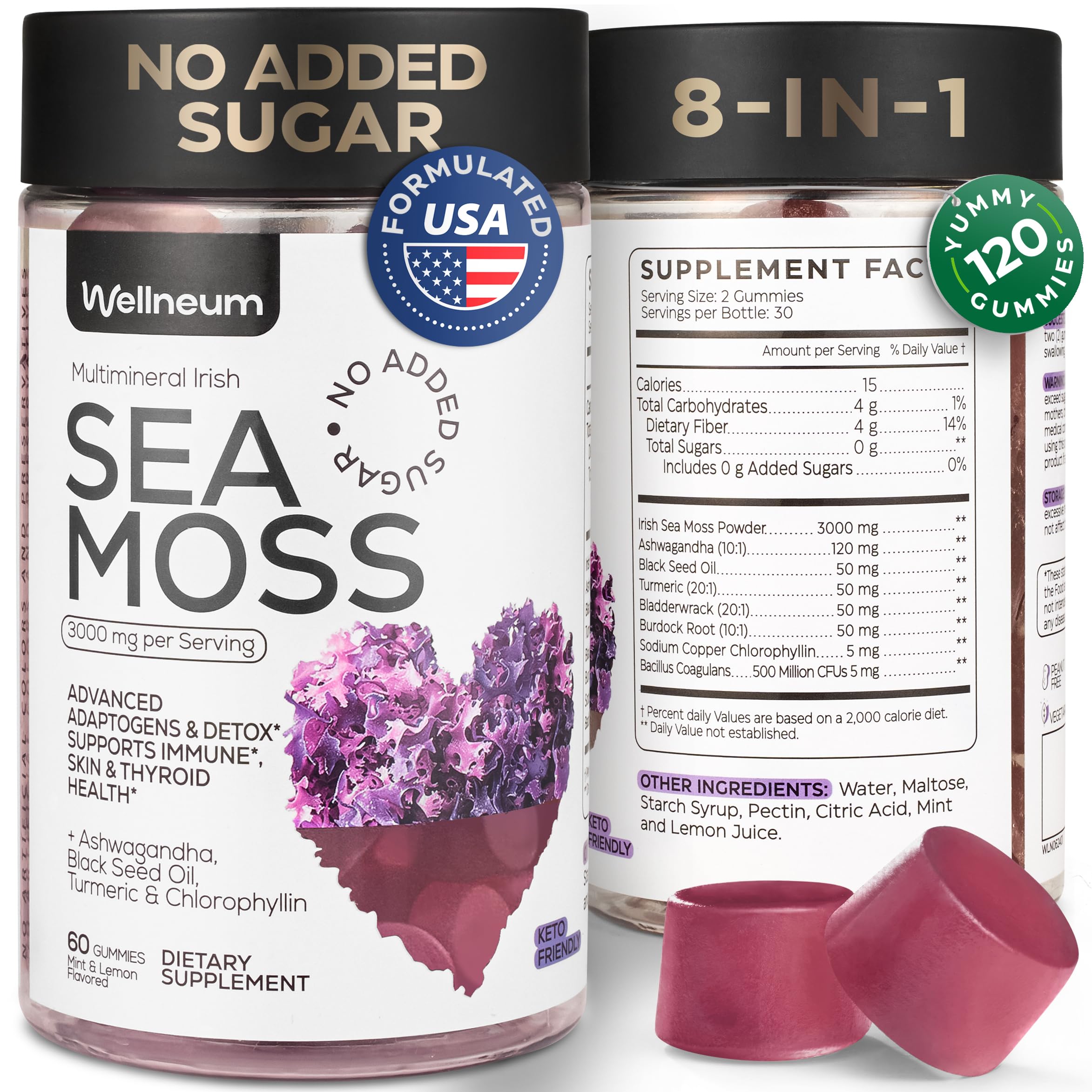 Sea Moss Gummies for women's health
