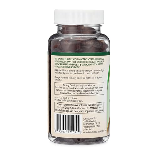 Sea moss gummies with bladderwrack
