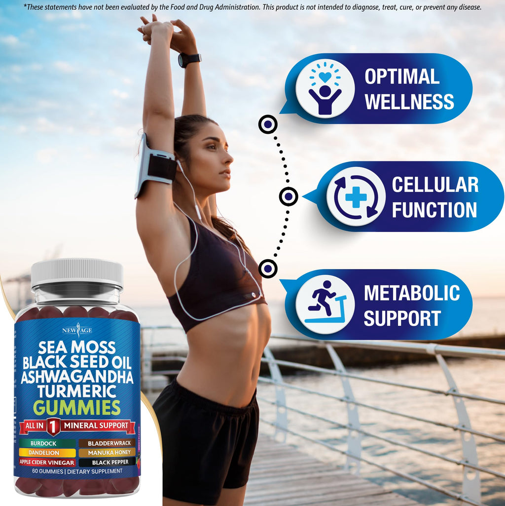 sea moss gummies with turmeric benefits