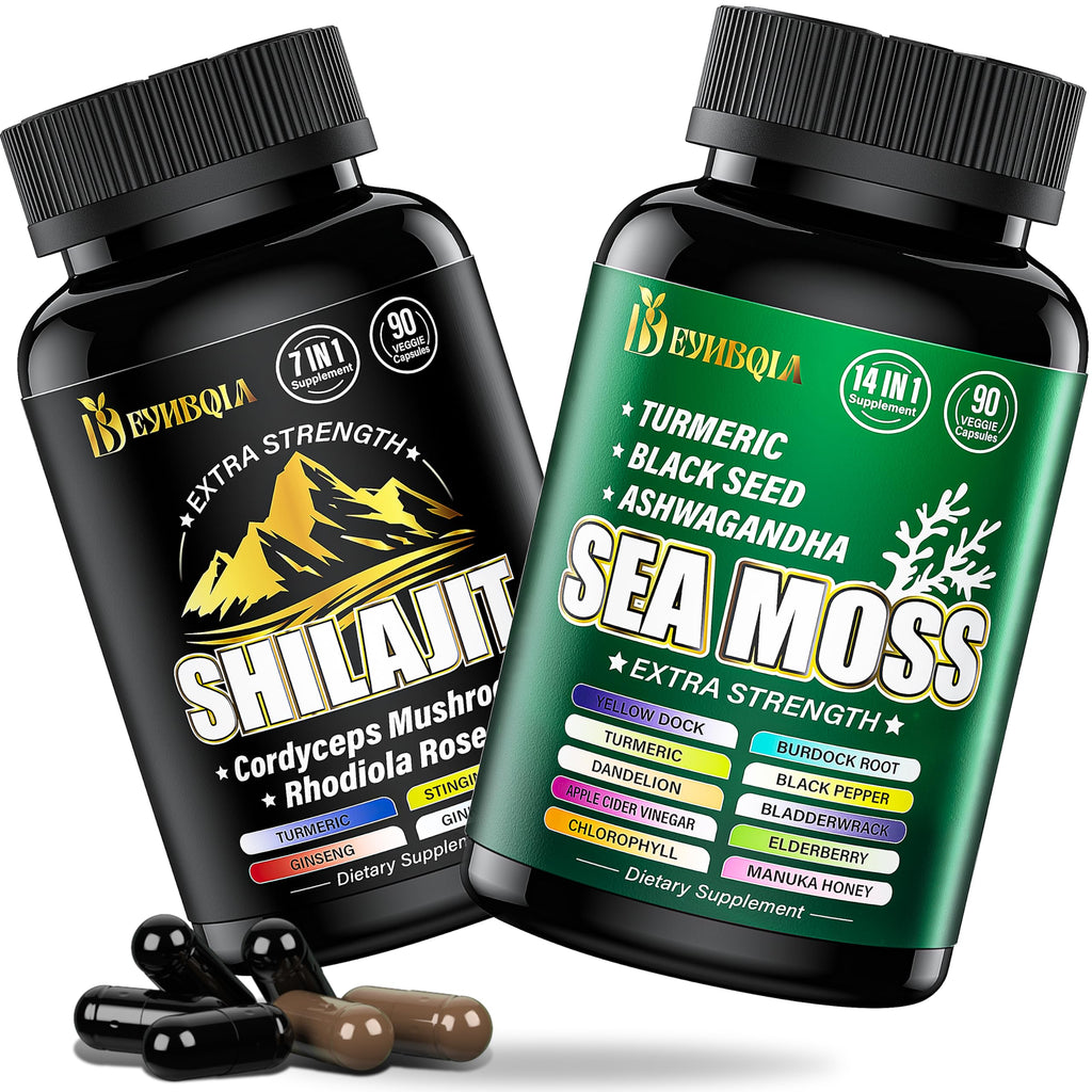 Sea Moss herbal supplements for wellness