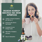 sea moss liquid drops for immune support