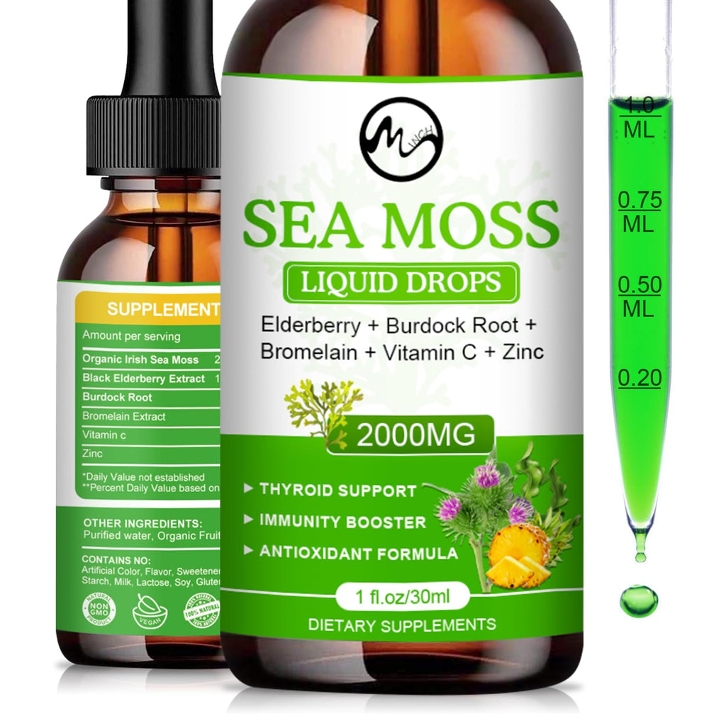 Sea Moss Liquid Drops for immunity