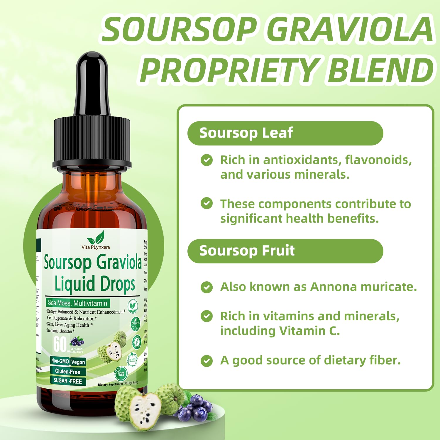 sea moss liquid drops for skin health