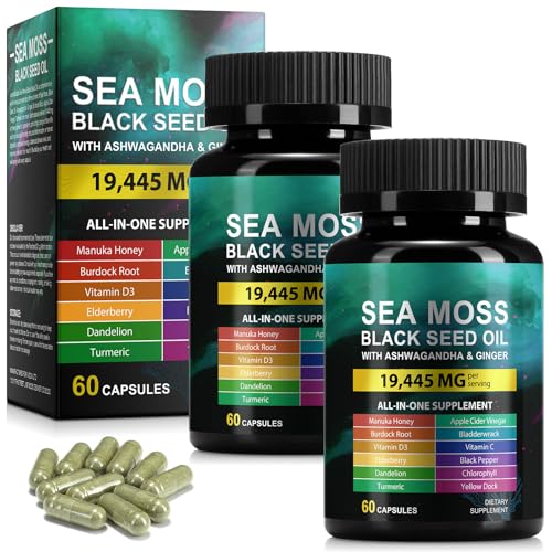 Sea moss multivitamins for wellness