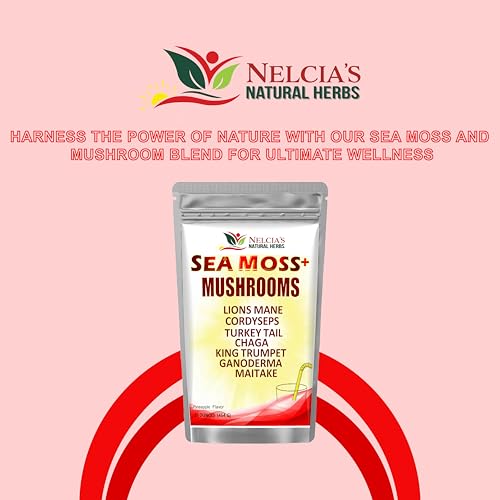 Sea Moss Mushroom for overall wellness