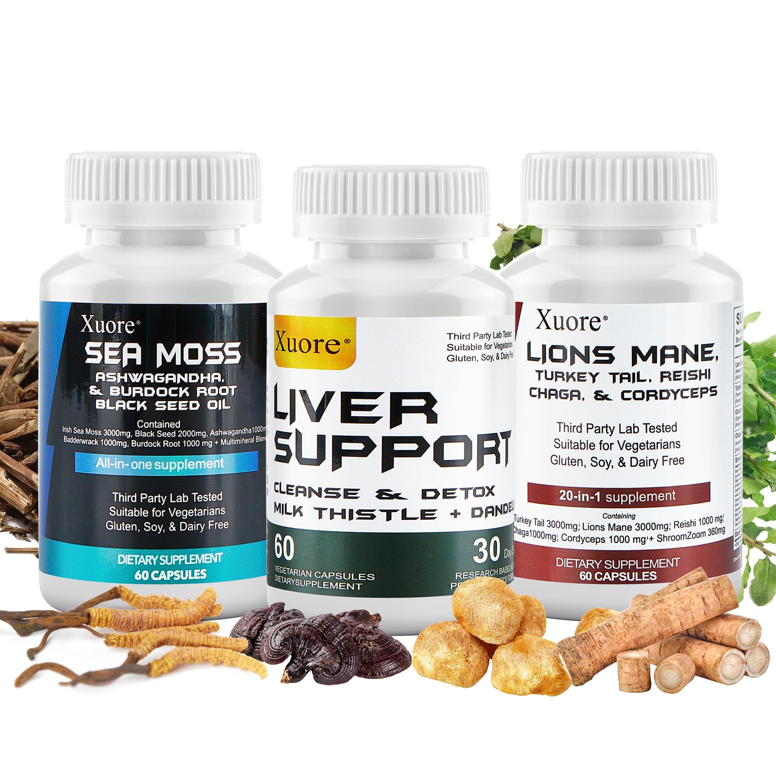 Sea Moss mushroom supplement benefits
