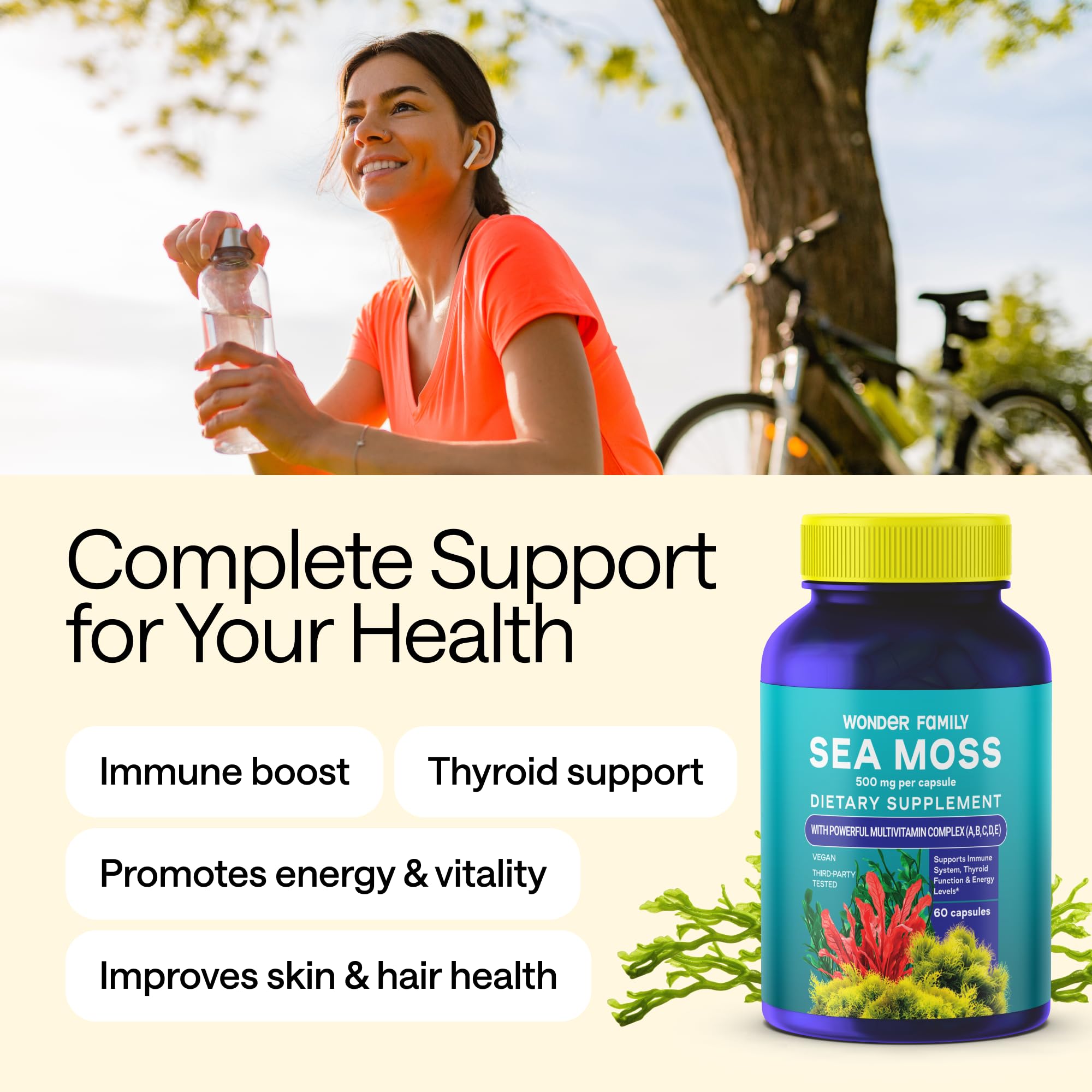 sea moss pills with biotin