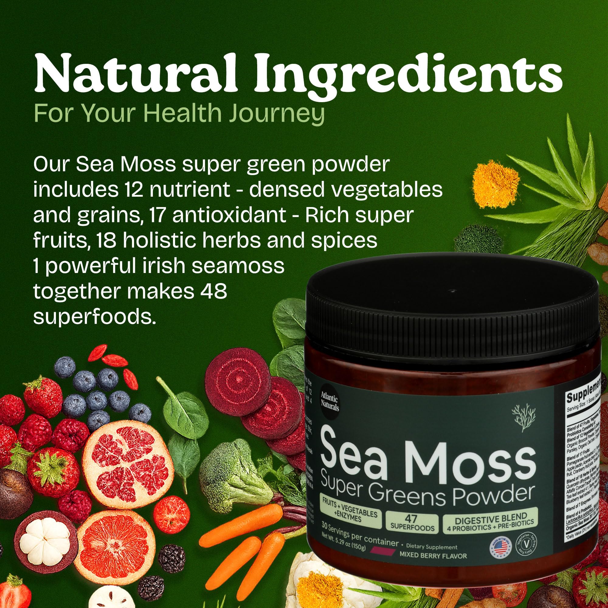 sea moss powder for better digestion