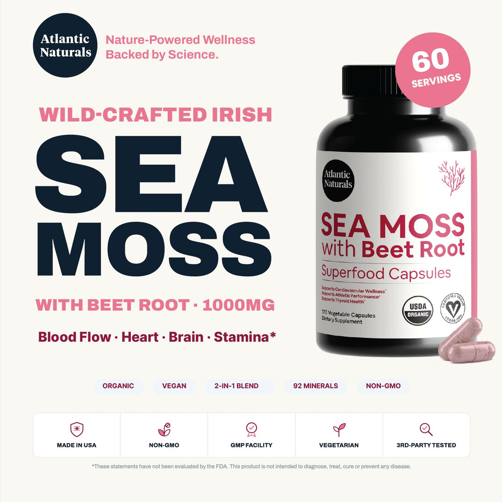 sea moss with beet root benefits