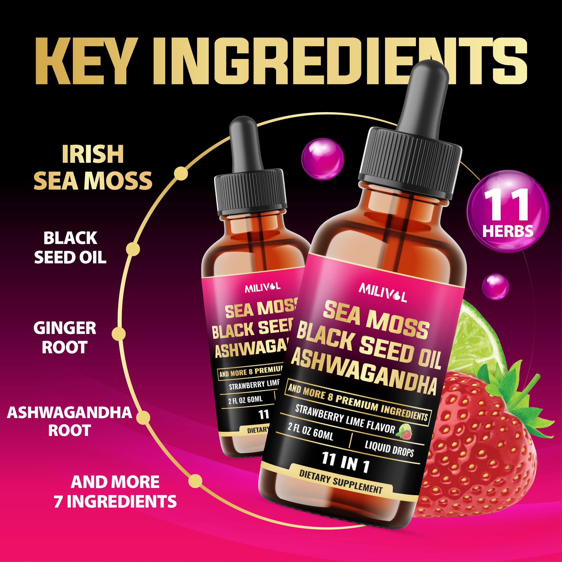 sea moss with black seed oil