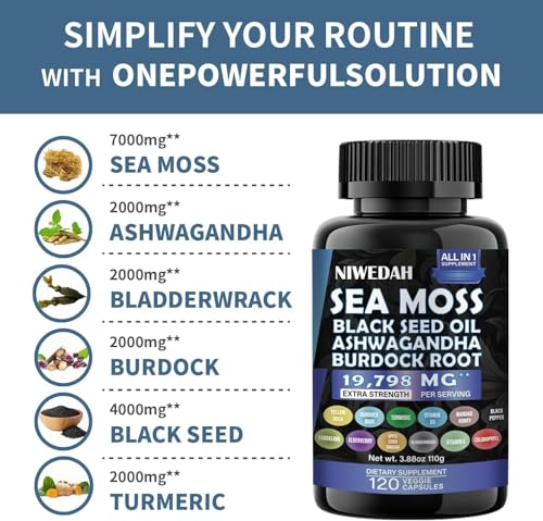 sea moss with vitamins C and D3