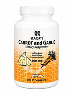 Seagate garlic carrot supplement capsules