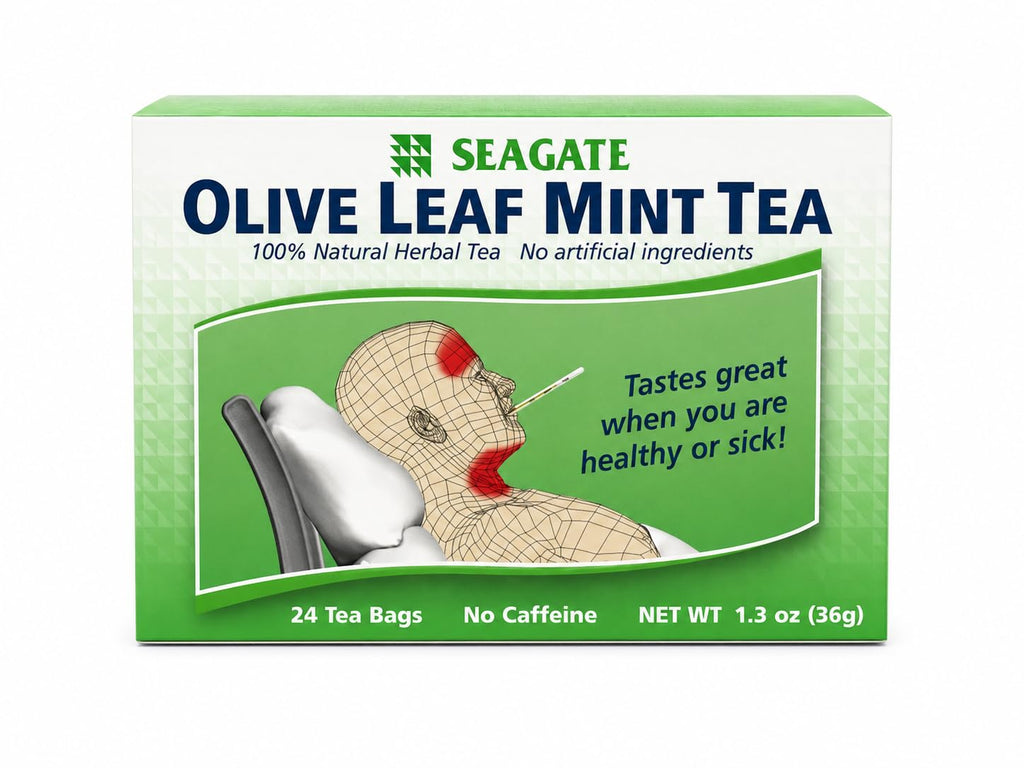 Seagate olive leaf herbal tea bags