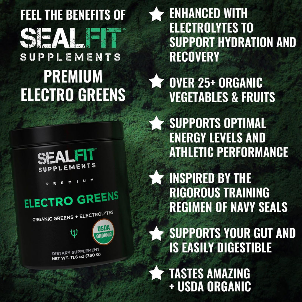 SEALFIT greens powders for hydration