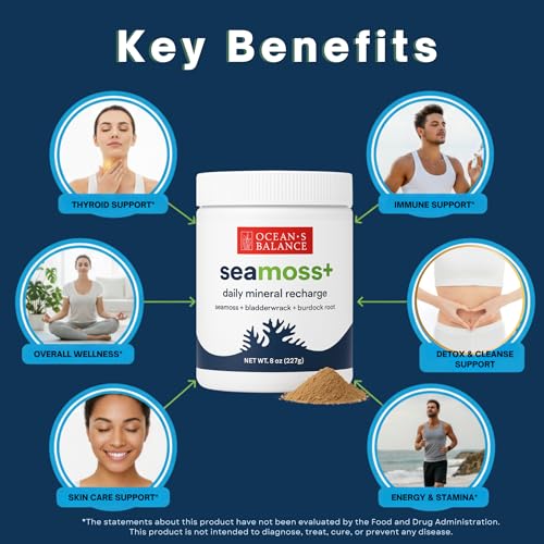 SeaMoss+ powder for daily nutrition