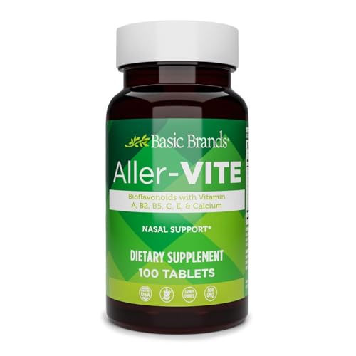 seasonal allergy relief tablets with bioflavonoids