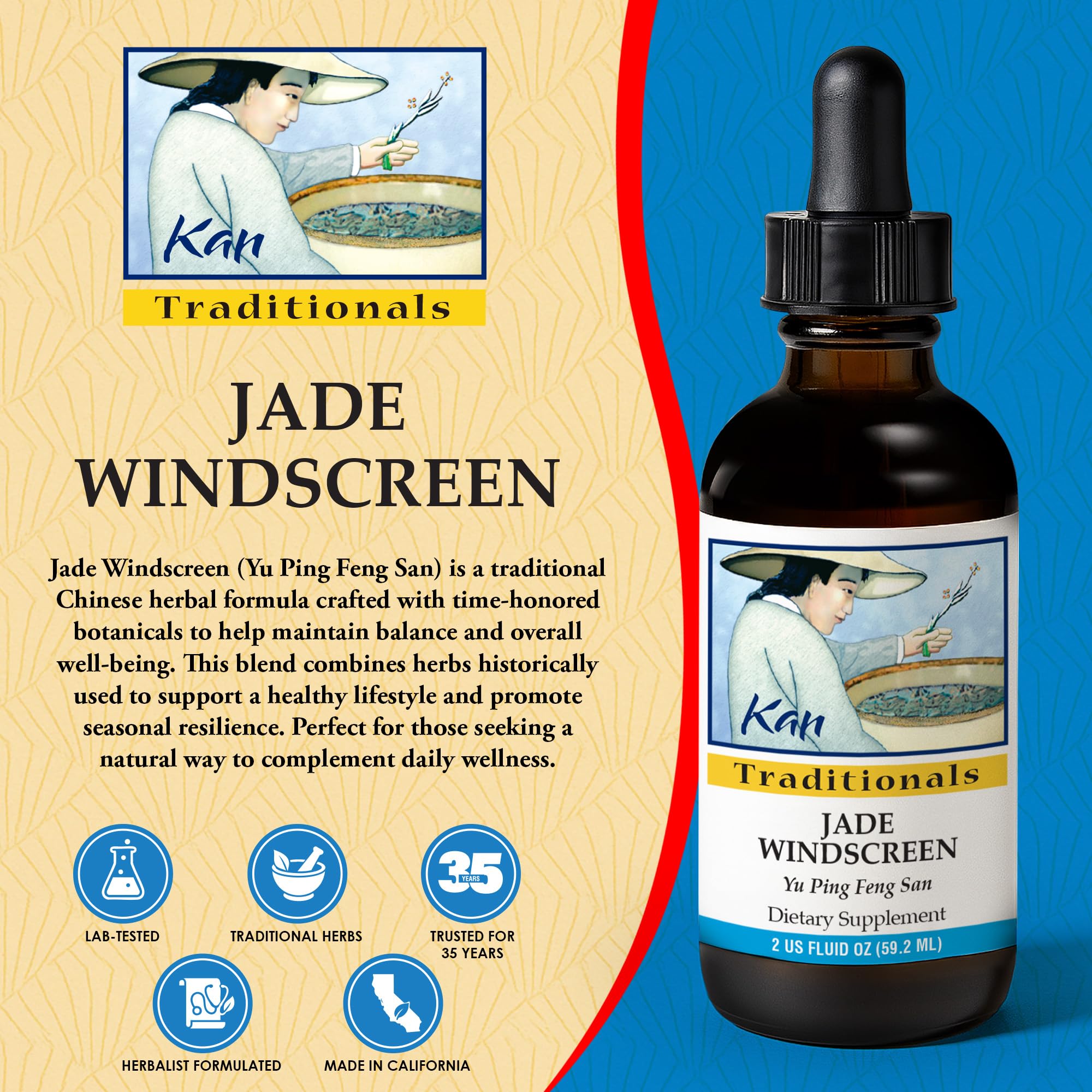Seasonal balance with Jade Windscreen extract