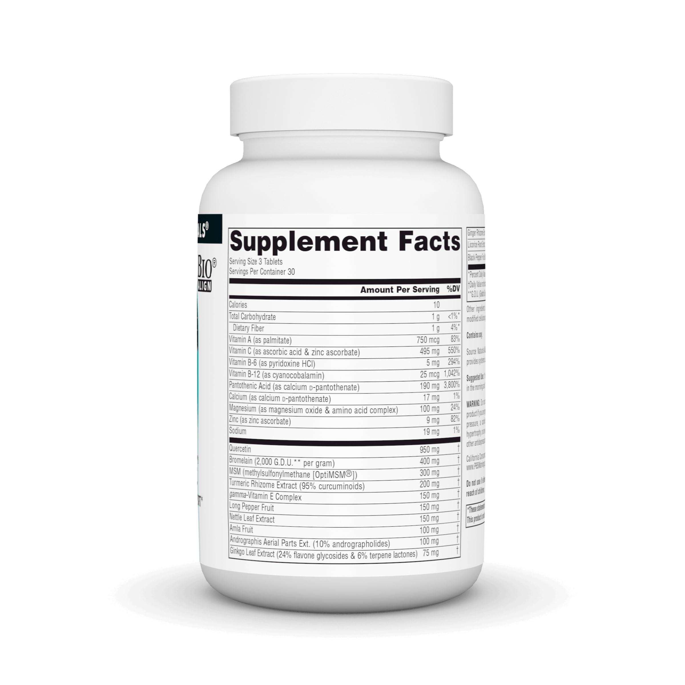 seasonal immune support with vitamins and minerals