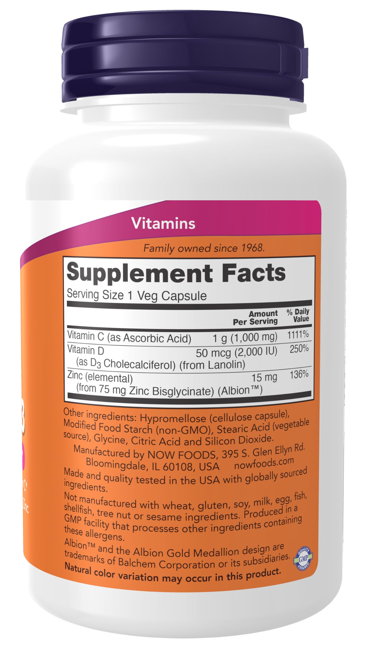 seasonal immune support with zinc