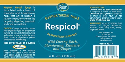 Seasonal wellness with Baar Respicol syrup