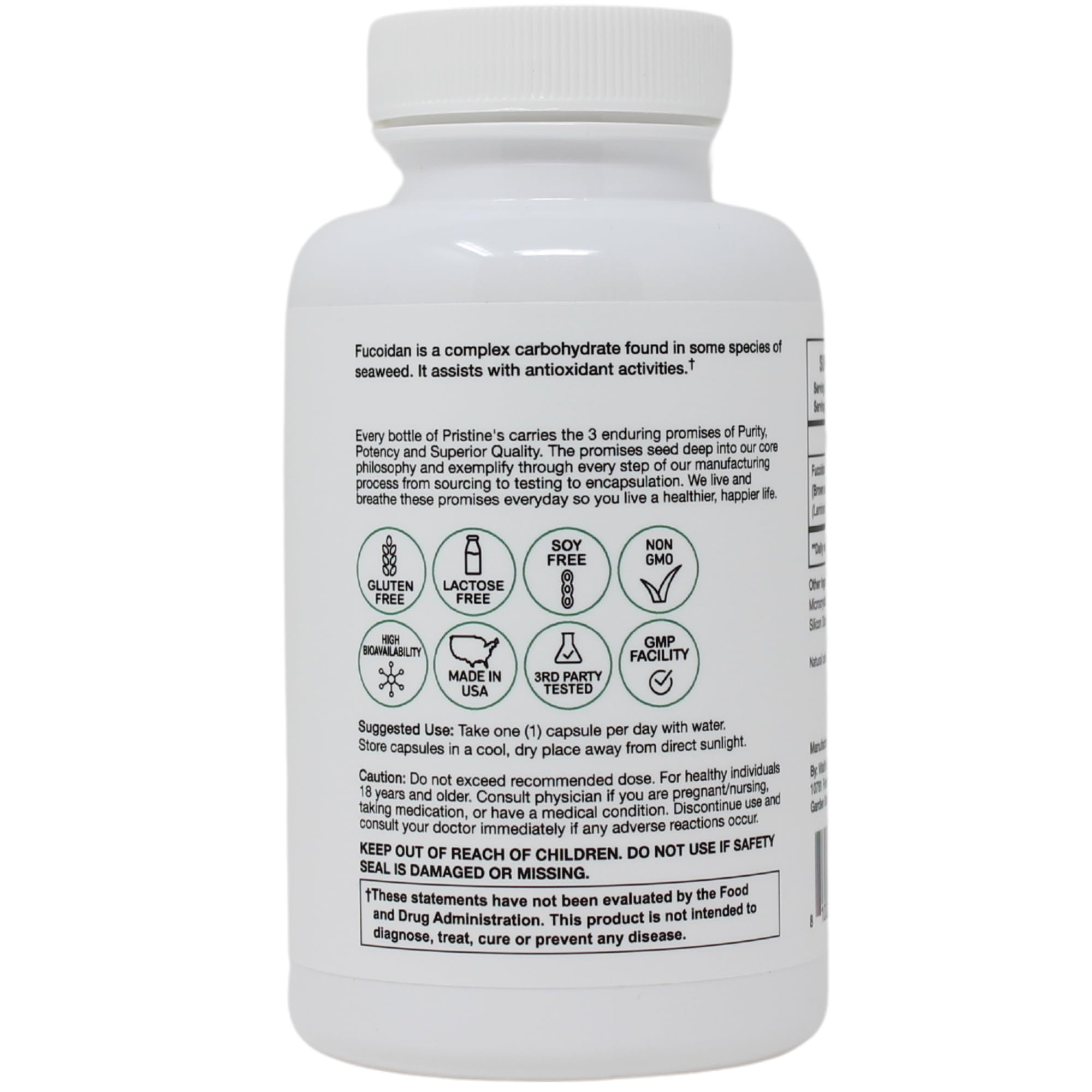 seaweed-based supplement for immune boost