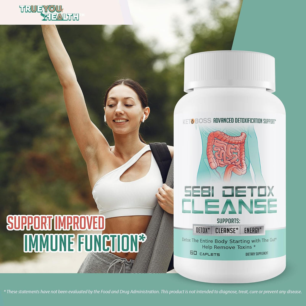 Sebi detox capsules for energy boost