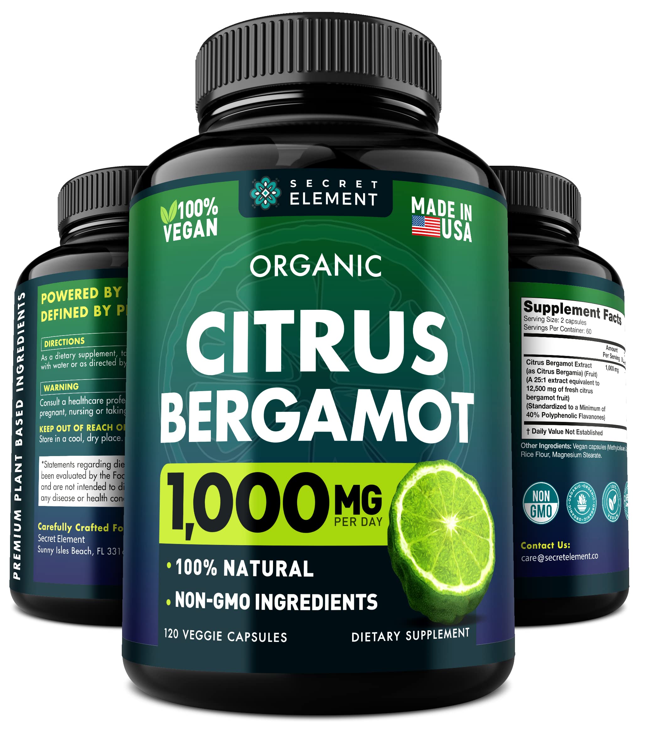 Secret Element Citrus blended vitamin benefits