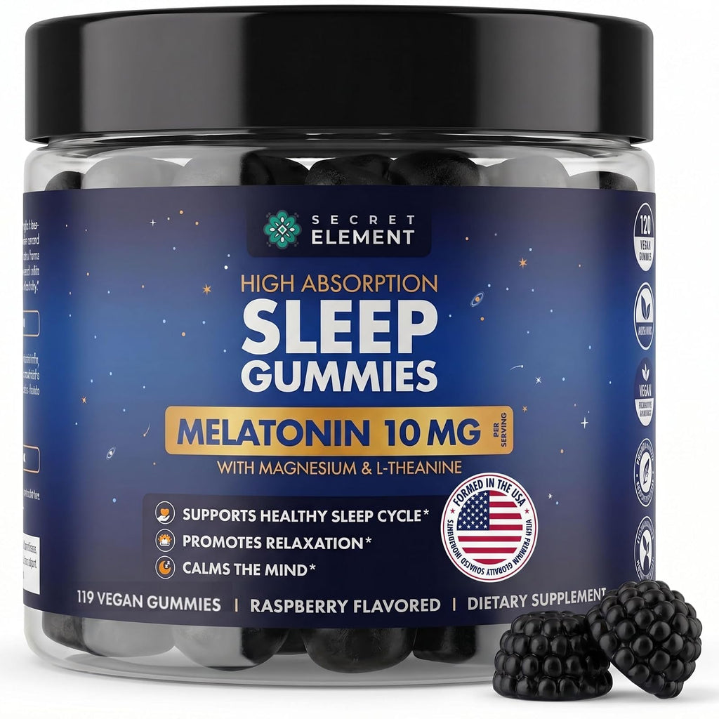 Secret Element raspberry gummies for sleep
