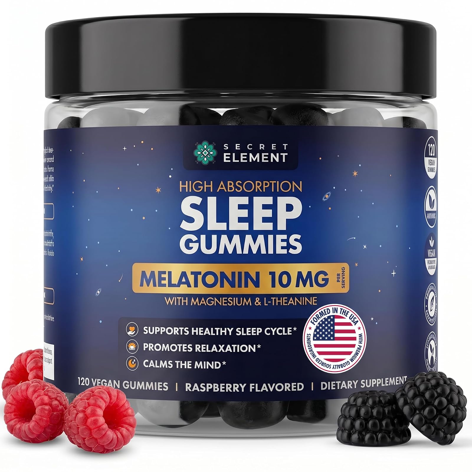 Secret Element sleep gummies for relaxation