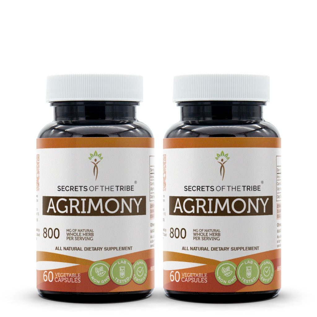 Secrets Agrimony herbal supplement capsules