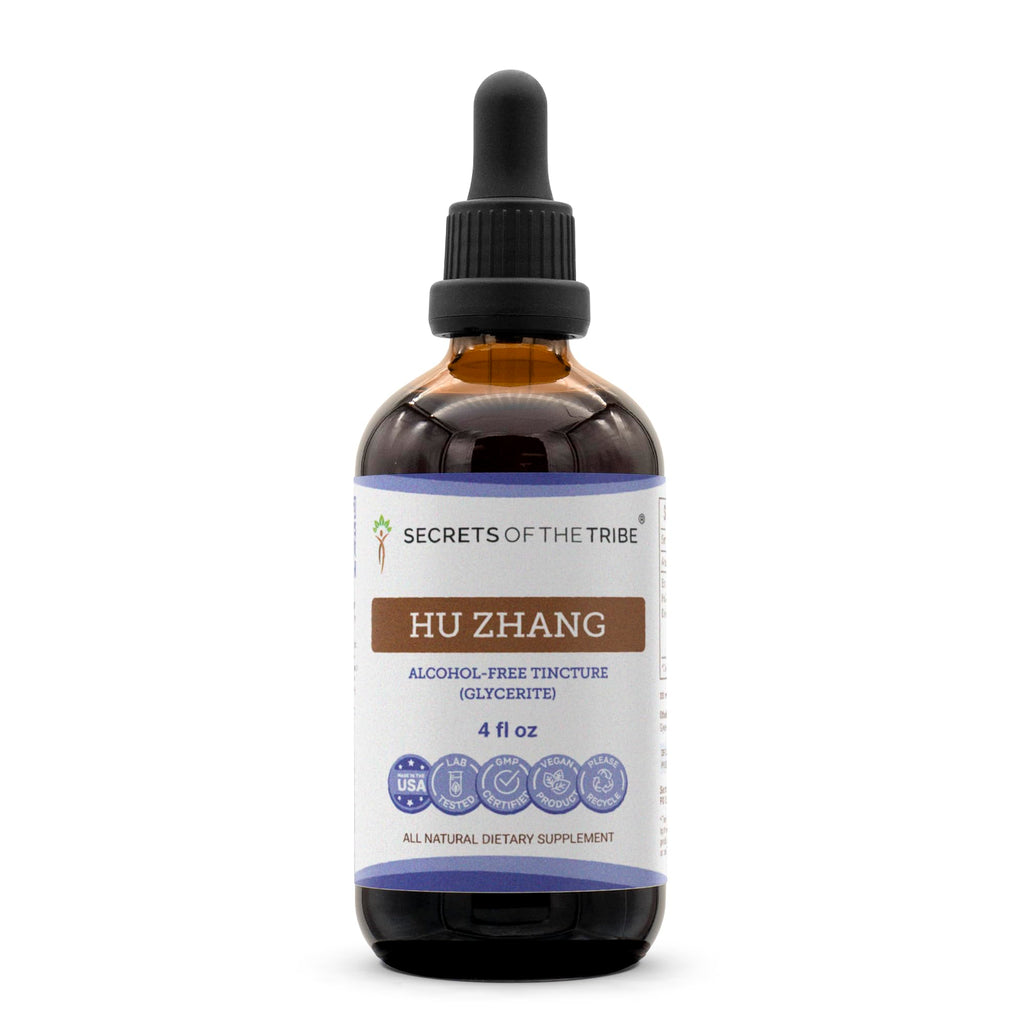 Secrets alcohol-free Hu Zhang extract