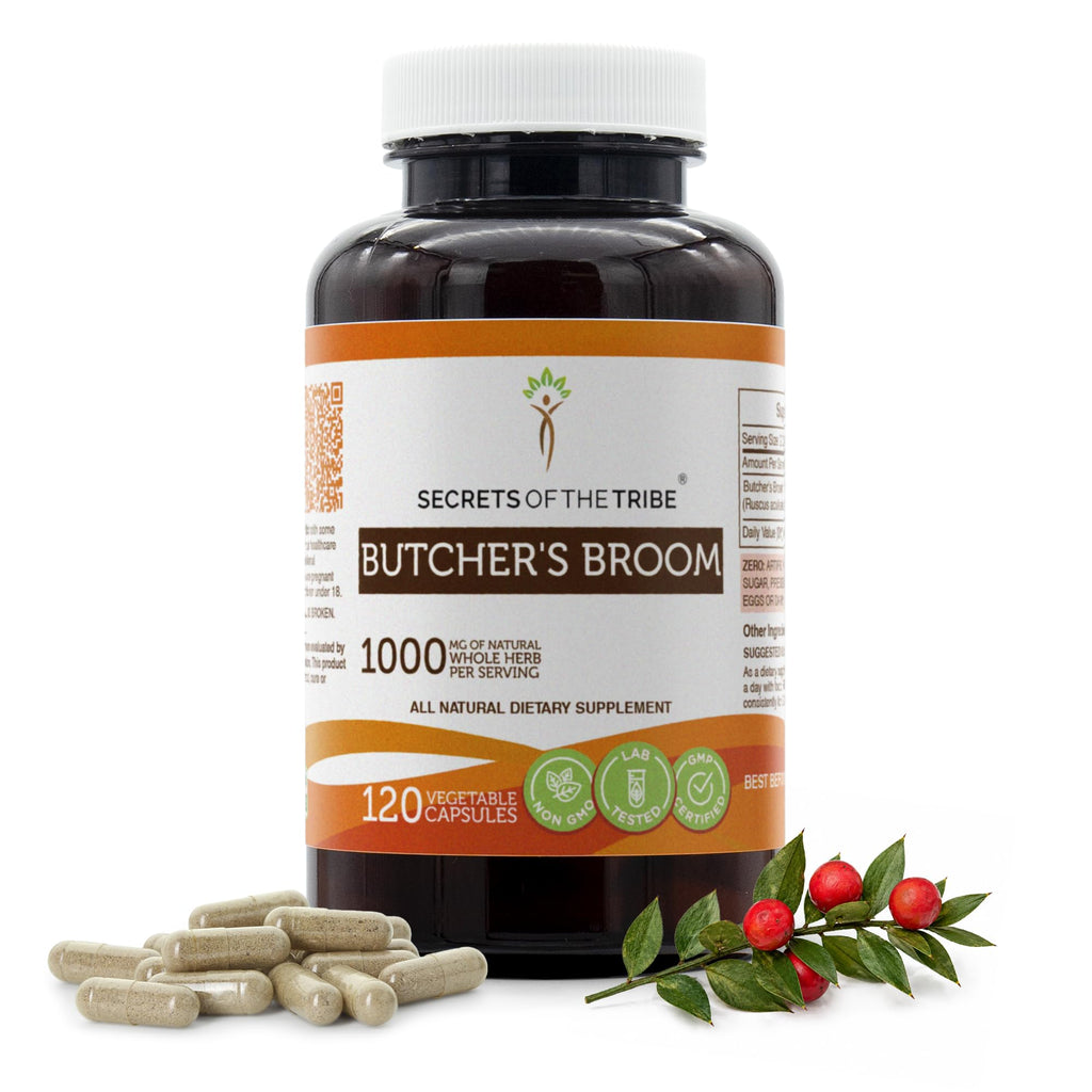 Secrets Butcher's Broom capsules benefits