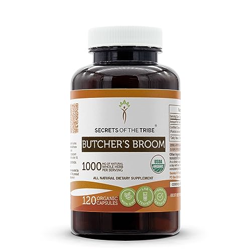 Secrets Butcher's Broom organic capsules
