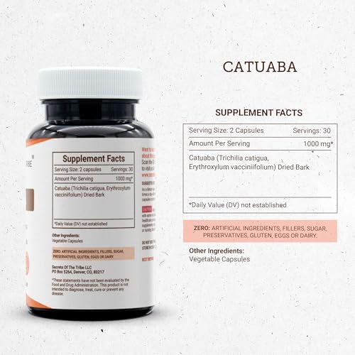 Secrets Catuaba for stress relief