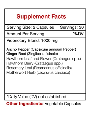 Secrets herbal supplement for cardiovascular health