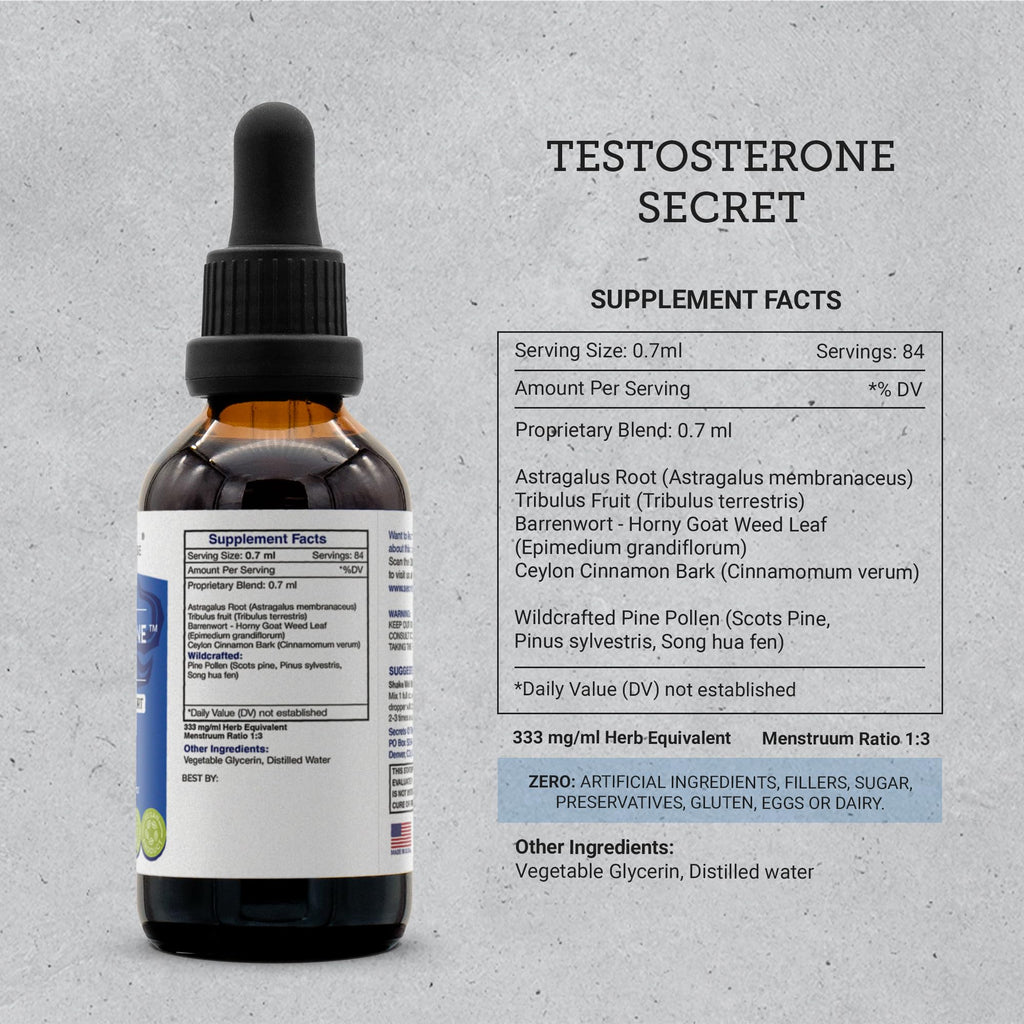 Secrets herbal tincture for wellness