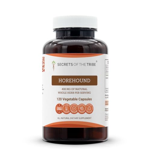 Secrets Horehound herbal supplement capsules