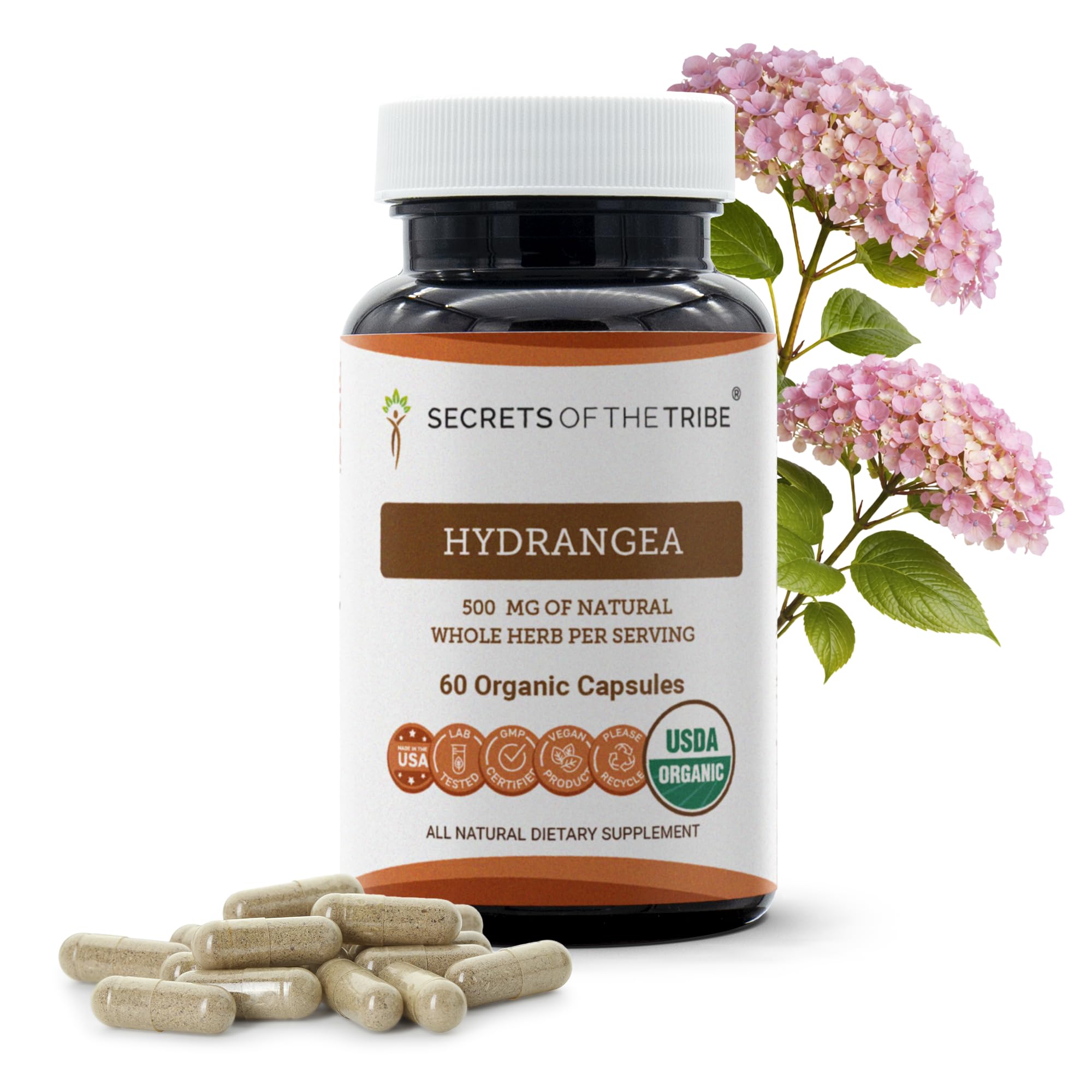 Secrets Hydrangea organic capsules