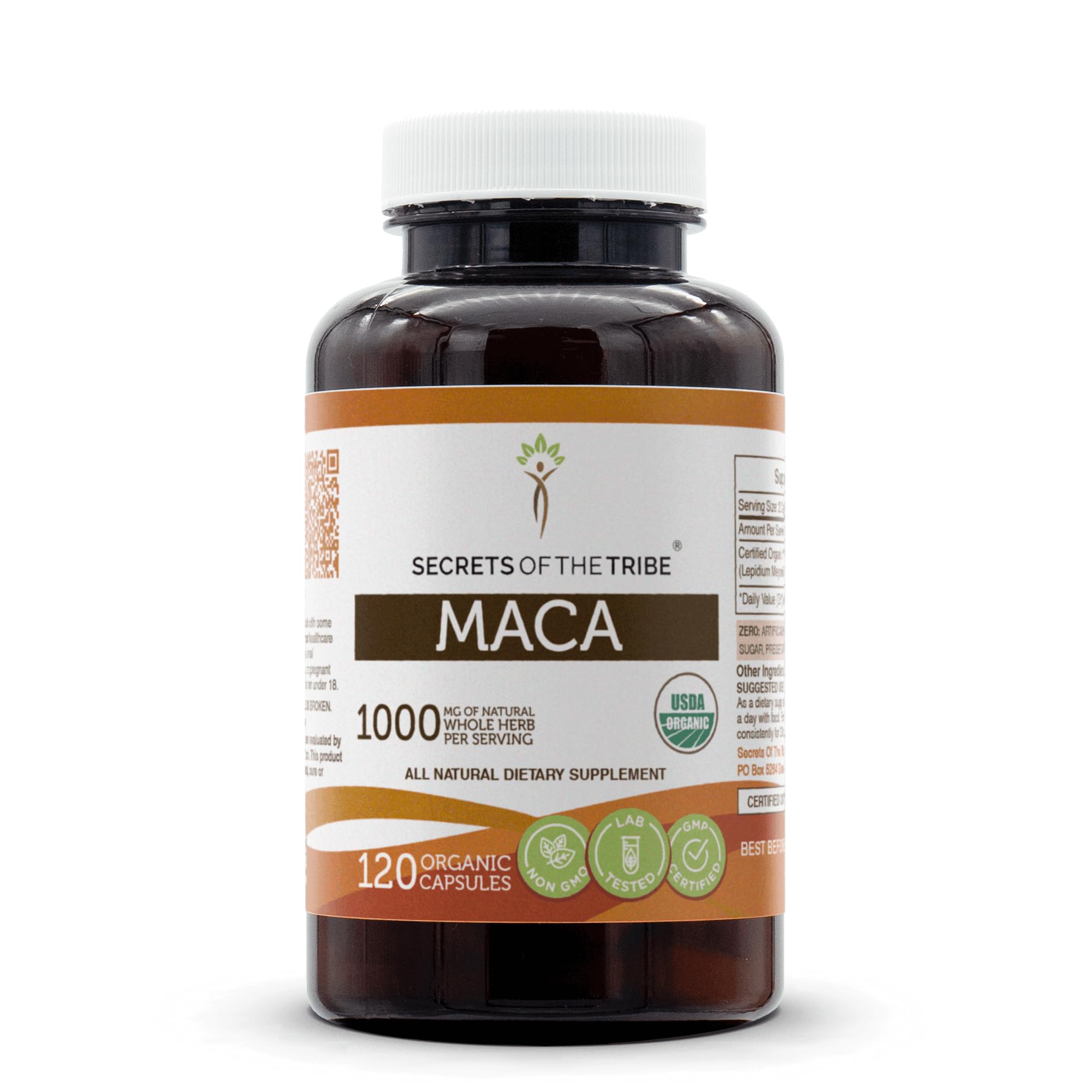 Secrets Maca organic capsules