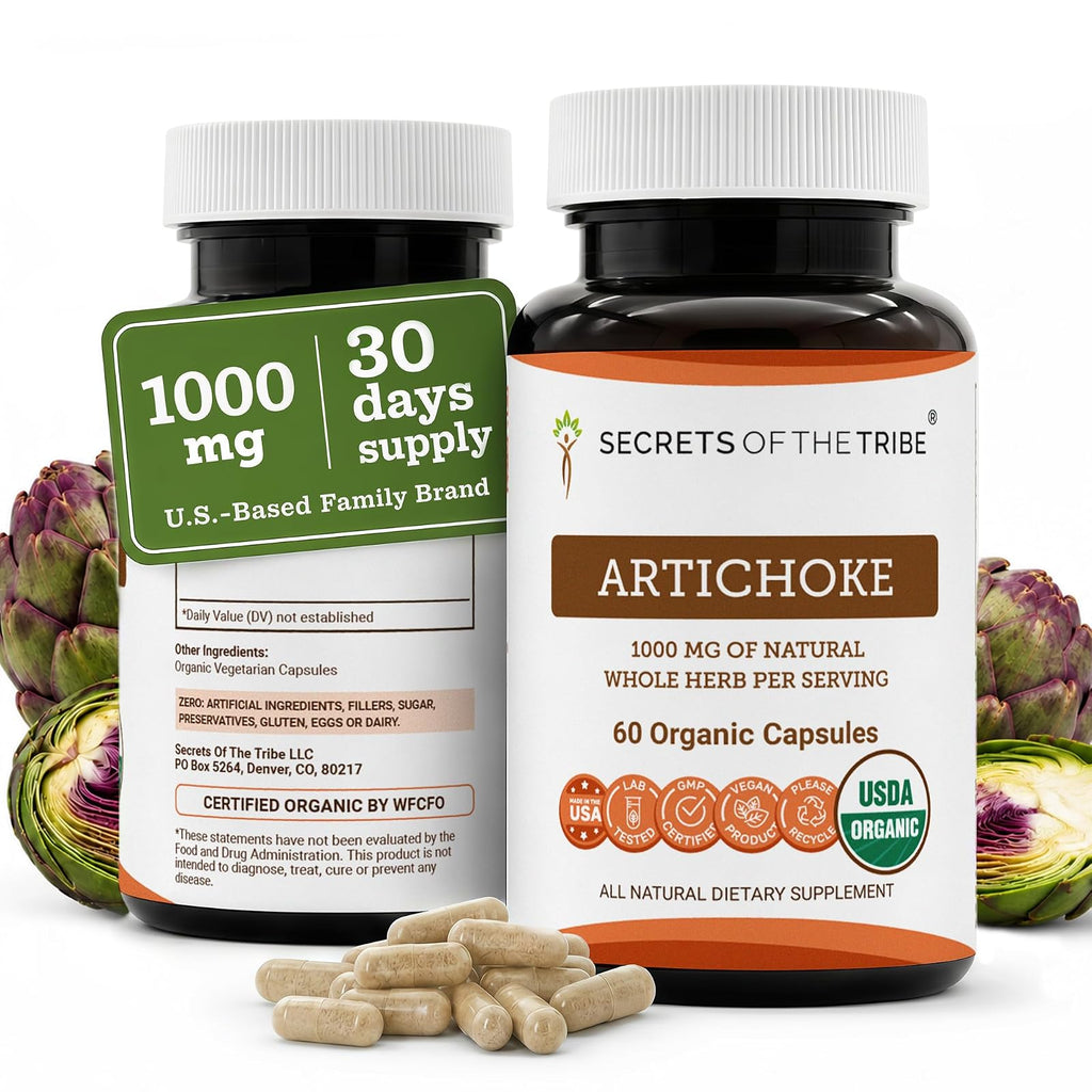 Secrets of the Tribe artichoke capsules