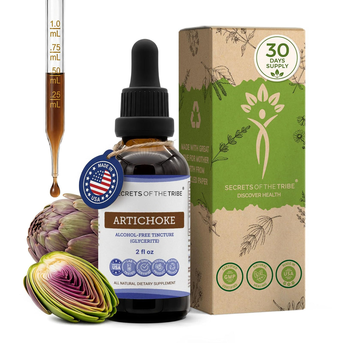Secrets of the Tribe artichoke tincture benefits