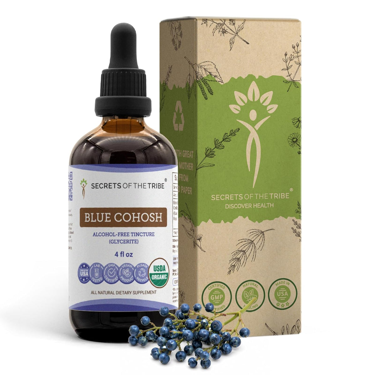 Secrets of the Tribe Blue Cohosh tincture