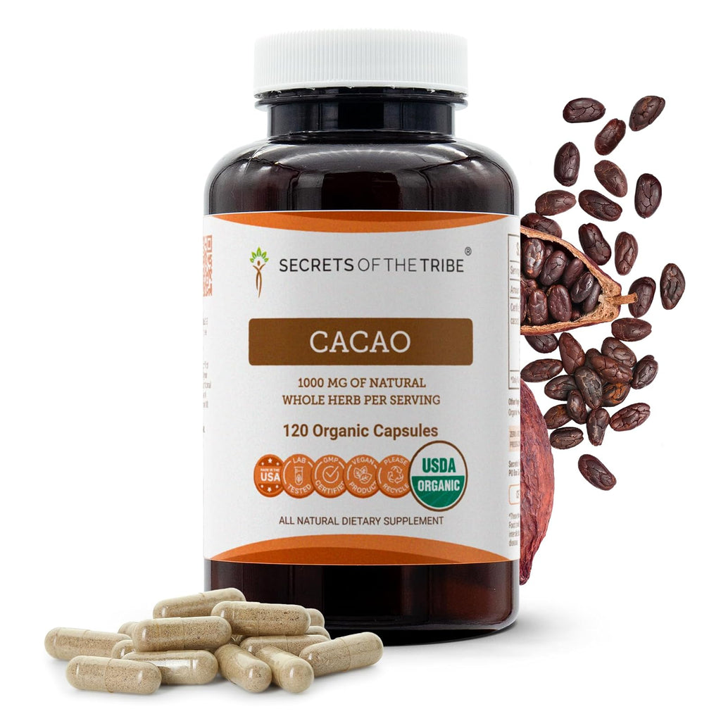 Secrets of the Tribe Cacao capsules