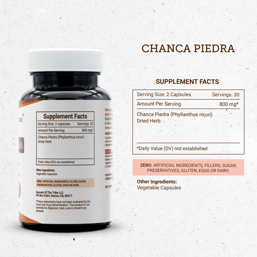 Secrets of the Tribe Chanca Piedra