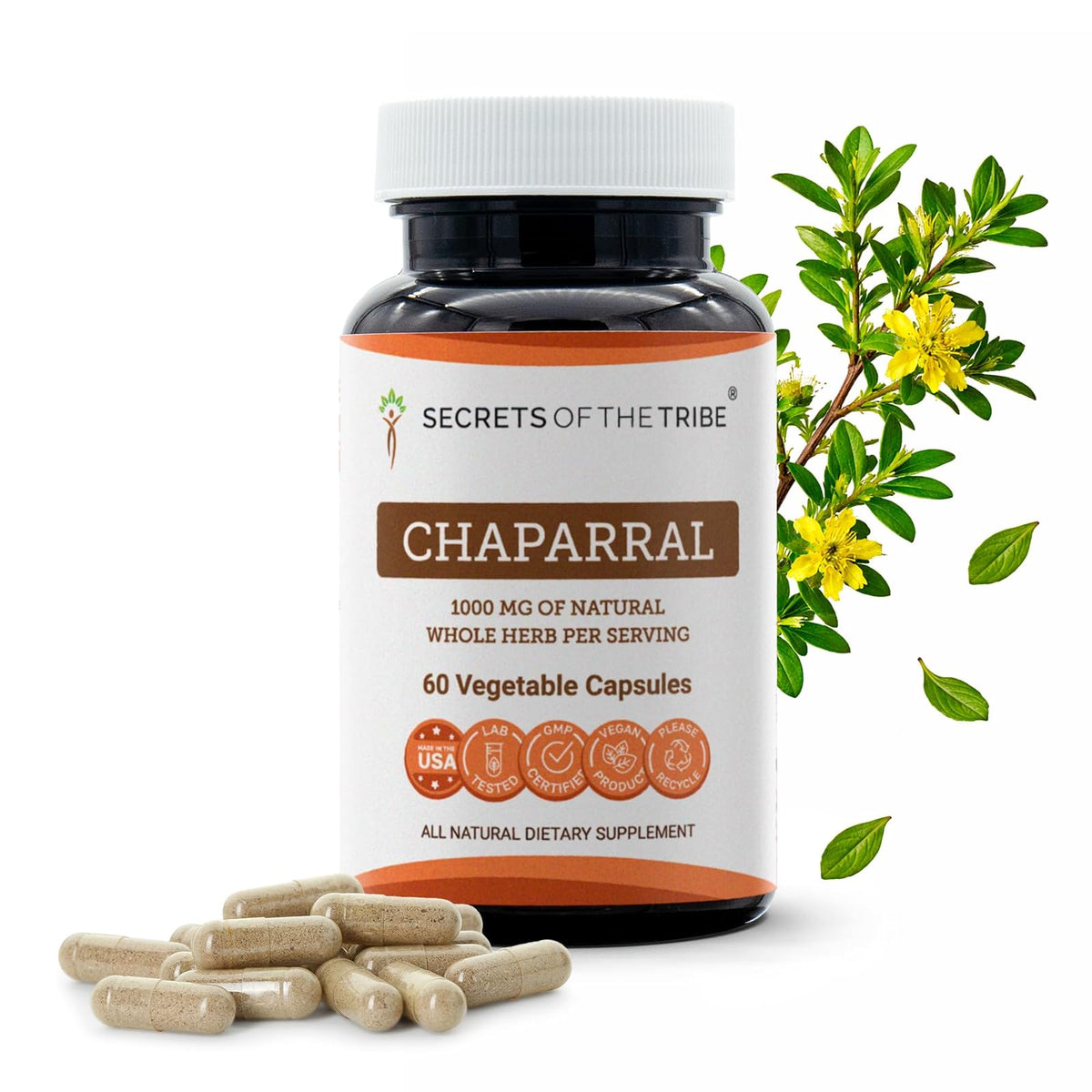 Secrets of the Tribe Chaparral capsules
