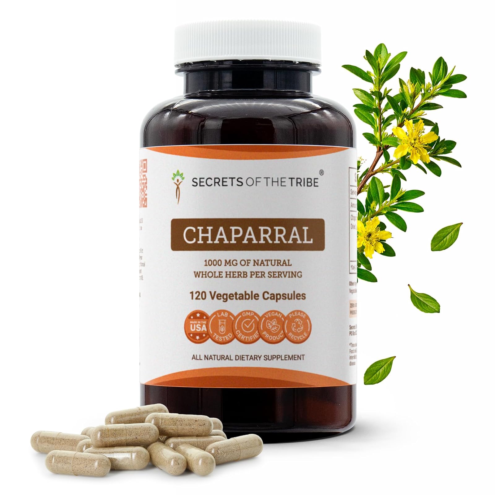 Secrets of the Tribe Chaparral capsules
